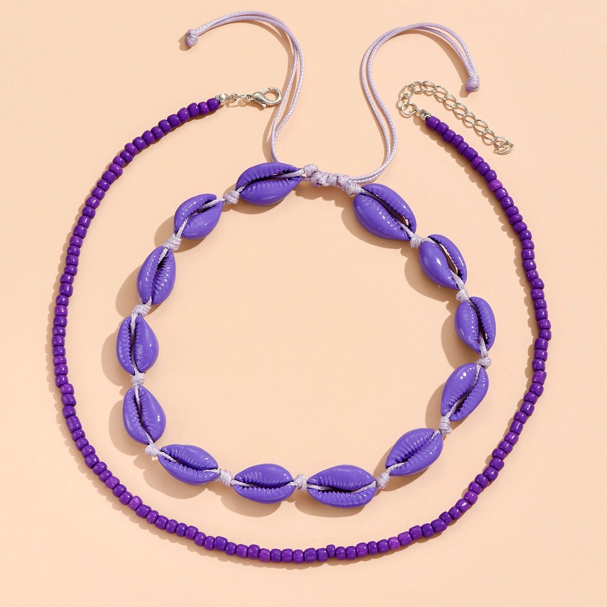 Colar Boêmio Praia Concha Pingente Gargantilha Joias Da Moda Para Uma ...