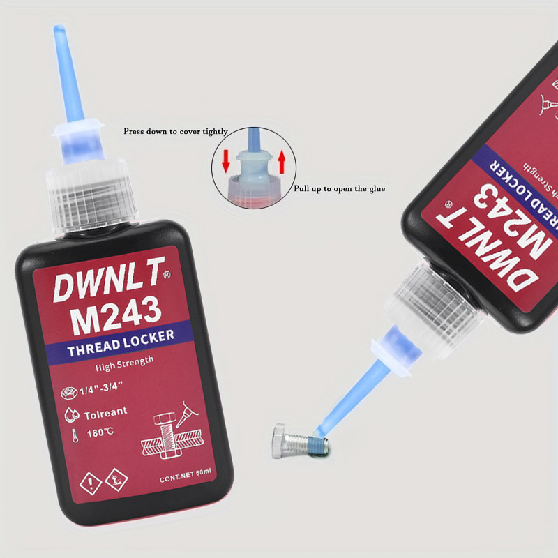 50ml Cola de Parafuso Anti-Tightening Anaery Seal 222 242 271 Alta ...