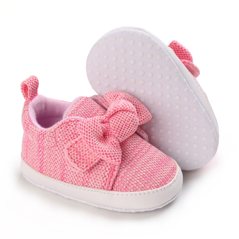 Sapatos De Bebê Rosa Binyag Girl Princesa Toddler Flats Moda Sandálias ...