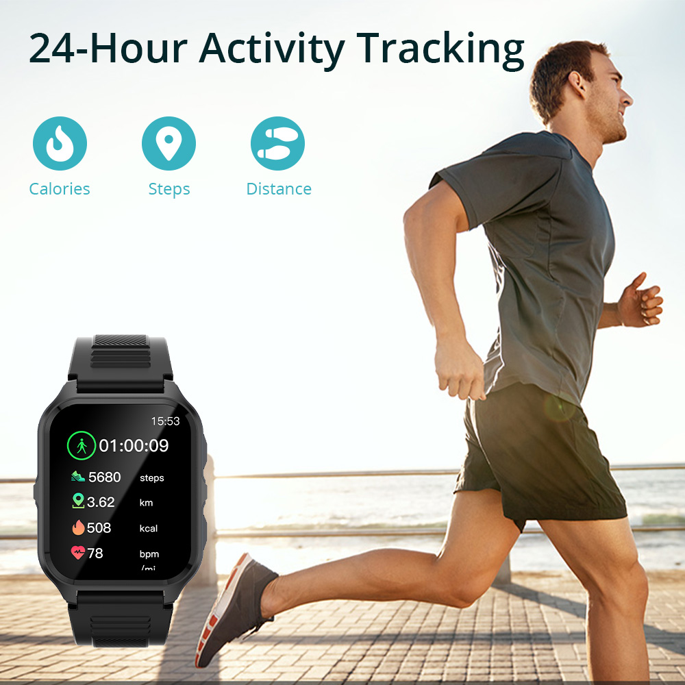 COLMI P73 Smart Watch IP68 Bluetooth À Prova D'água Chamando Pressão ...