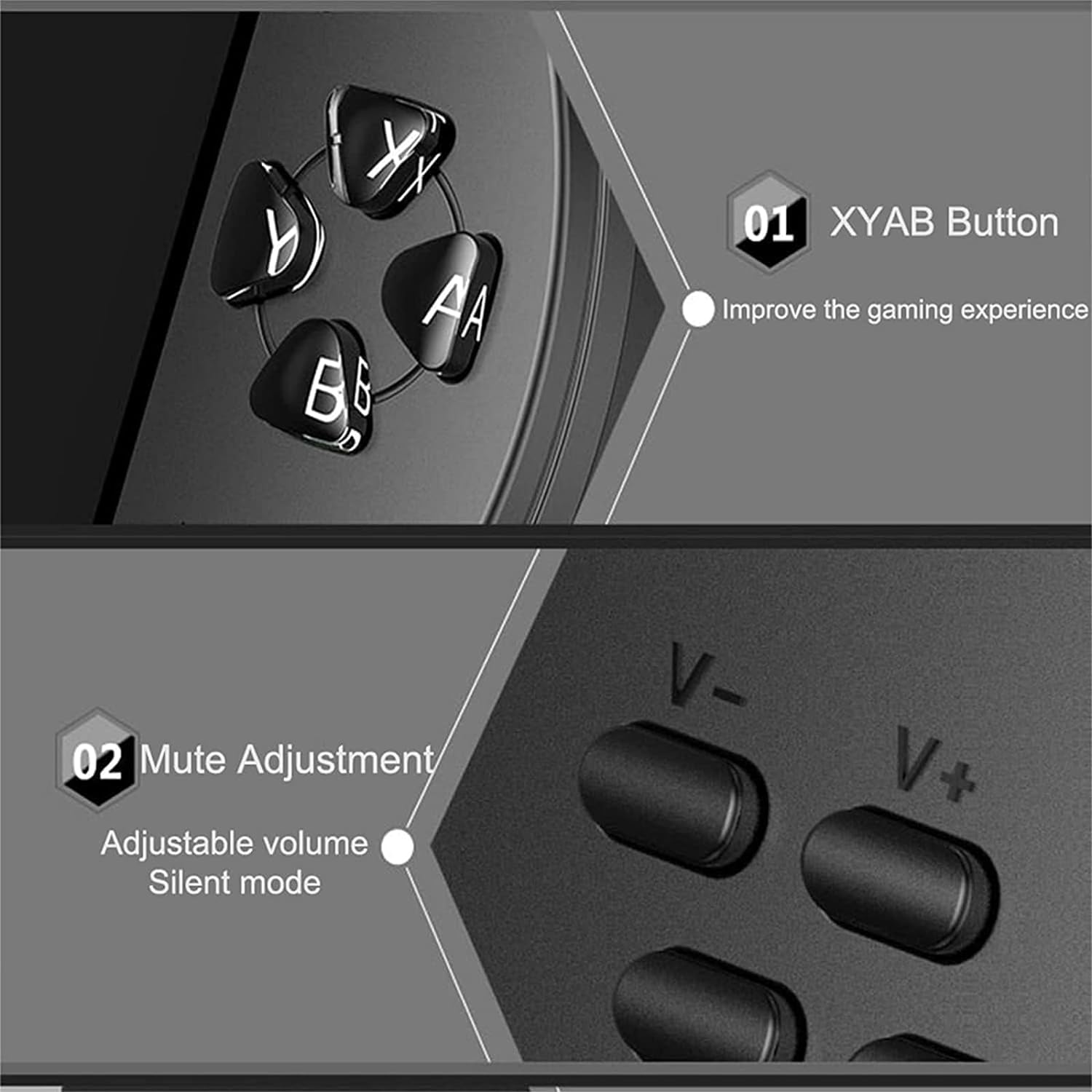 Console De Mão De 4,3 Polegadas Com 10000 Jogos 8GB/PSP/Jogador/PSV ...