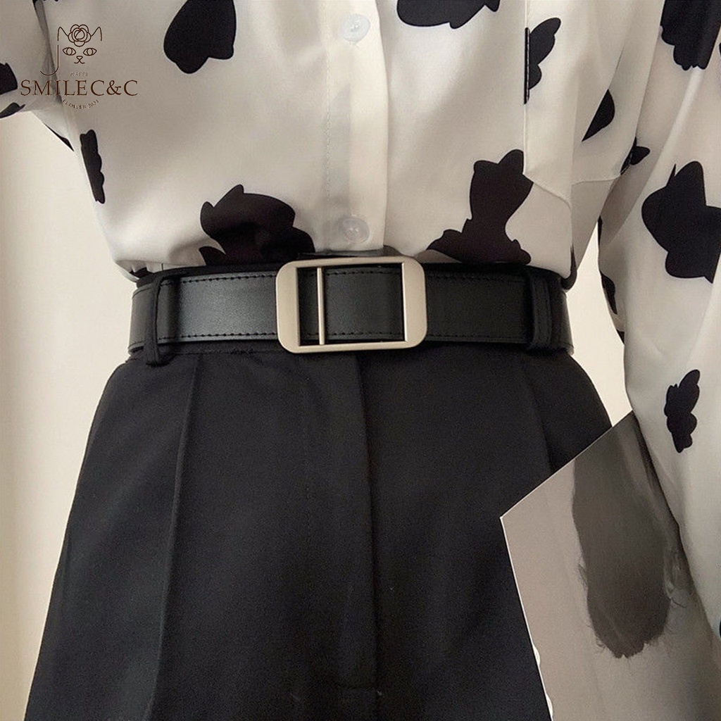 Cinto De Couro PU Ajustável Feminino – Alça De Cintura De Designer ...