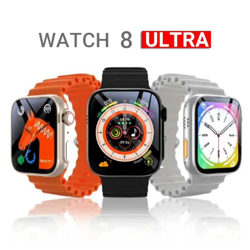 Relógio 8 Ultra 2023 Novo Smartwatch Série 49mm 8 Masculino Bluetooth ...