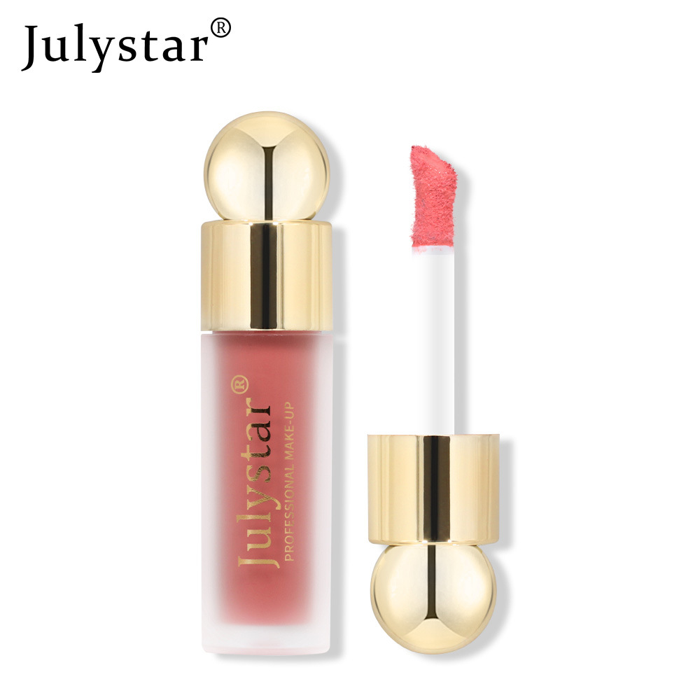 Julystar Cross Border Blush Líquido Matte Integrado para Olhos Natural e Duradouro | Shopee Brasil