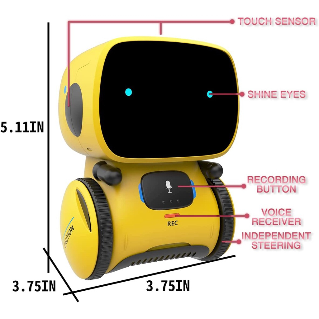 [Oferta De Tempo Limitado] Toy Robô De Voz Controlado Por Interativo ...