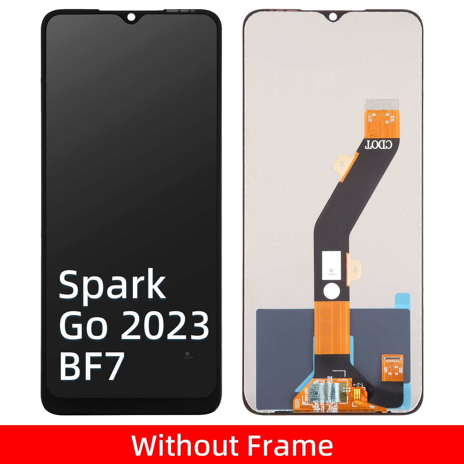 Tela Frontal Touch Display Tecno Spark Go 2023 BF7 BF7n LCD Display ...