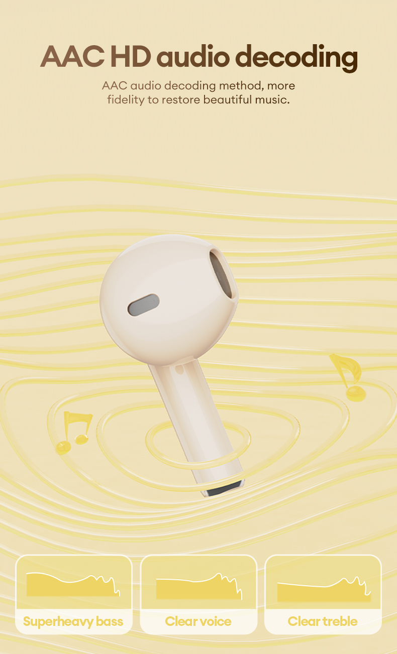 MINISO M06 Fones De Ouvido Bluetooth Sem Fio Com Redução De Ruído ...