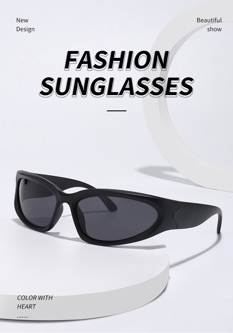 Novos Óculos De Sol Y2k Para Ciclismo Esportivo Masculino E Feminino Uv400 | Shopee Brasil