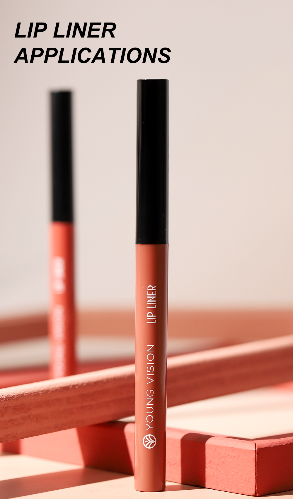 Forro labial para os lábios Conjunto de 2 peças de revestimento labial ...