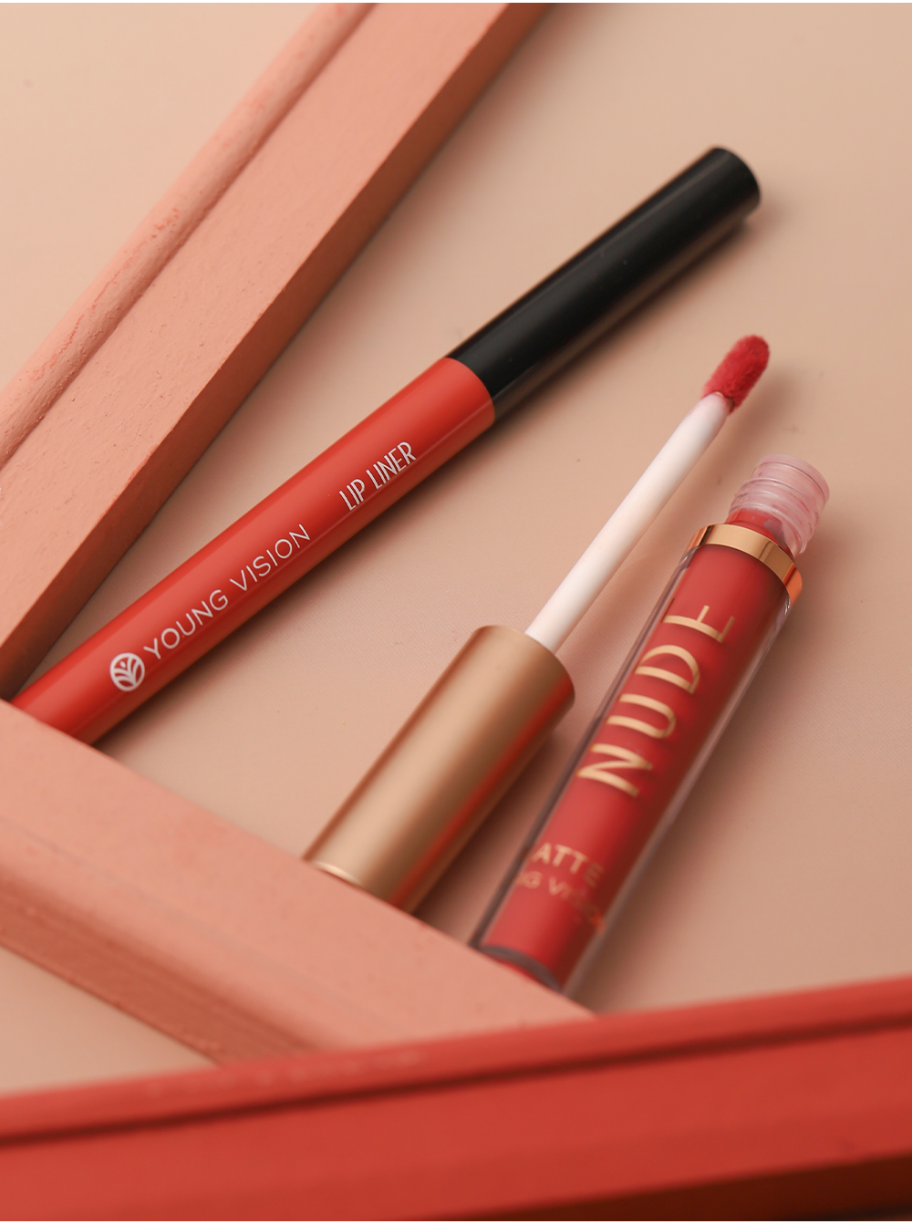 Forro labial para os lábios Conjunto de 2 peças de revestimento labial ...