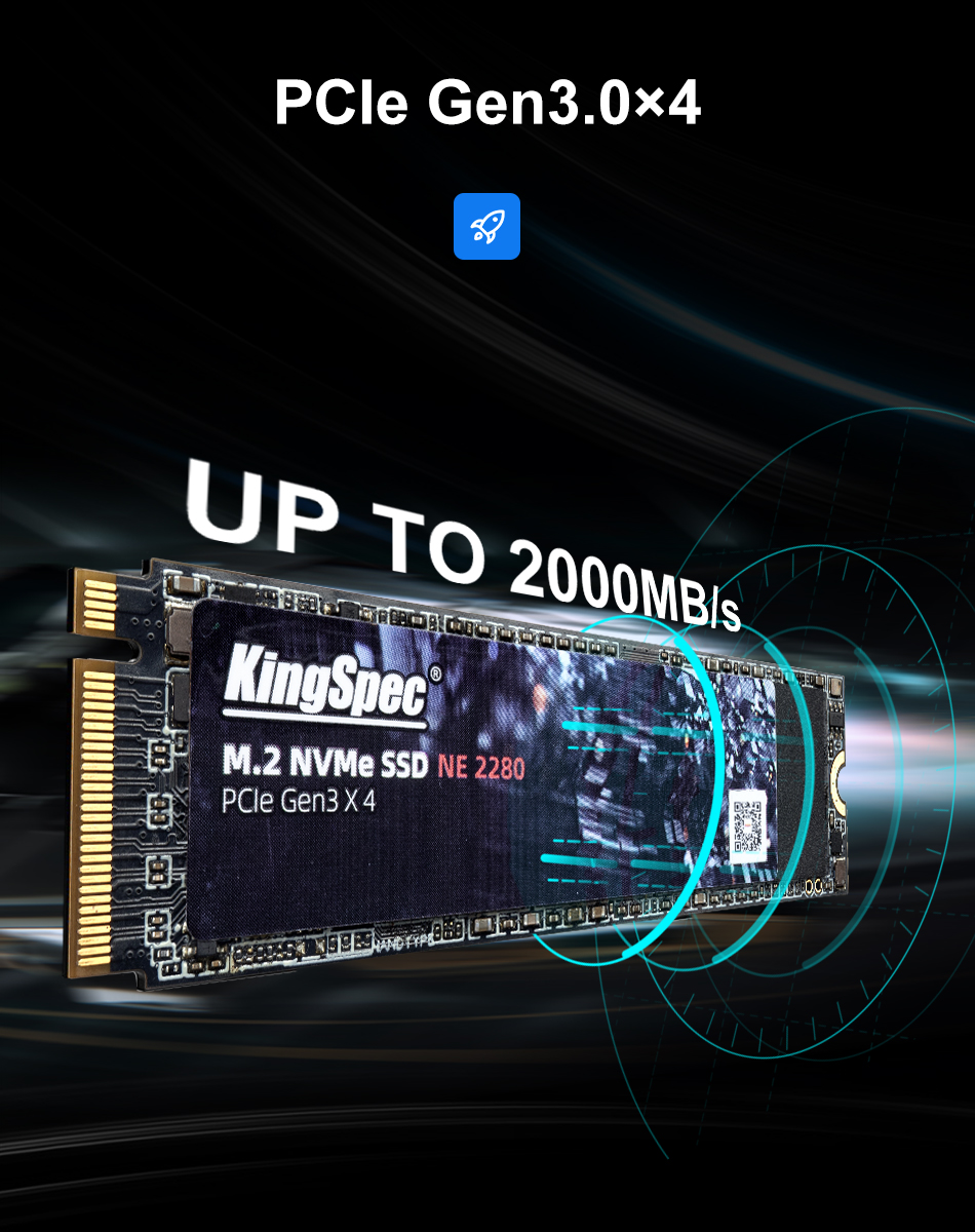 KingSpec M.2 SSD 128GB 256GB 512GB 1TB Disco Rígido M2 NVMe pcie Interno Para Notebook MSI ...