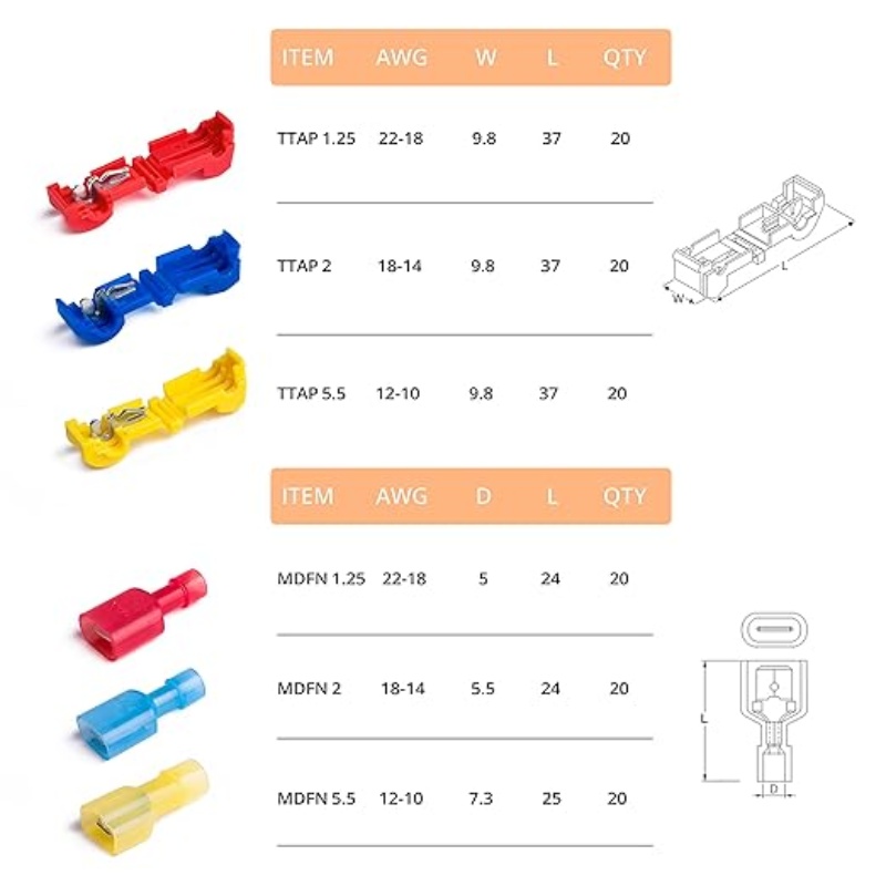 30 pares/60 pares Terminais de Emenda Rápida Auto-Desencapados, Kit ...