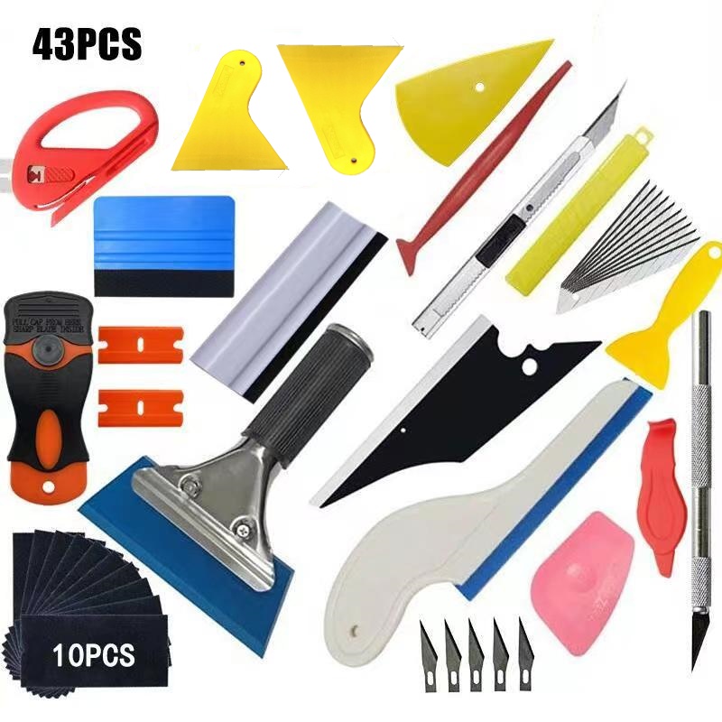 KTM 43pcs/set Professional Car Window Film Handle Squeegee Kits De ...