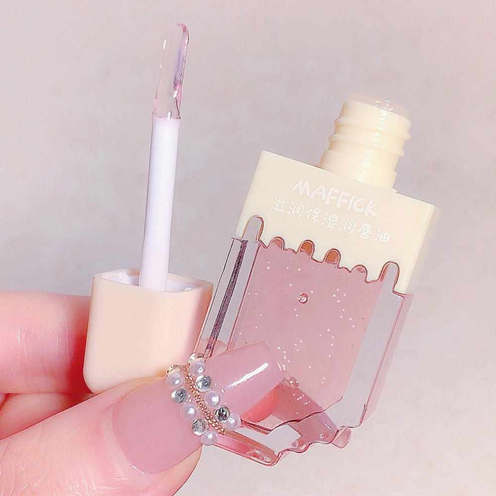 Maffick Lip Oil Mirror Hidratante Brilho Labial À Prova D'água Batom ...