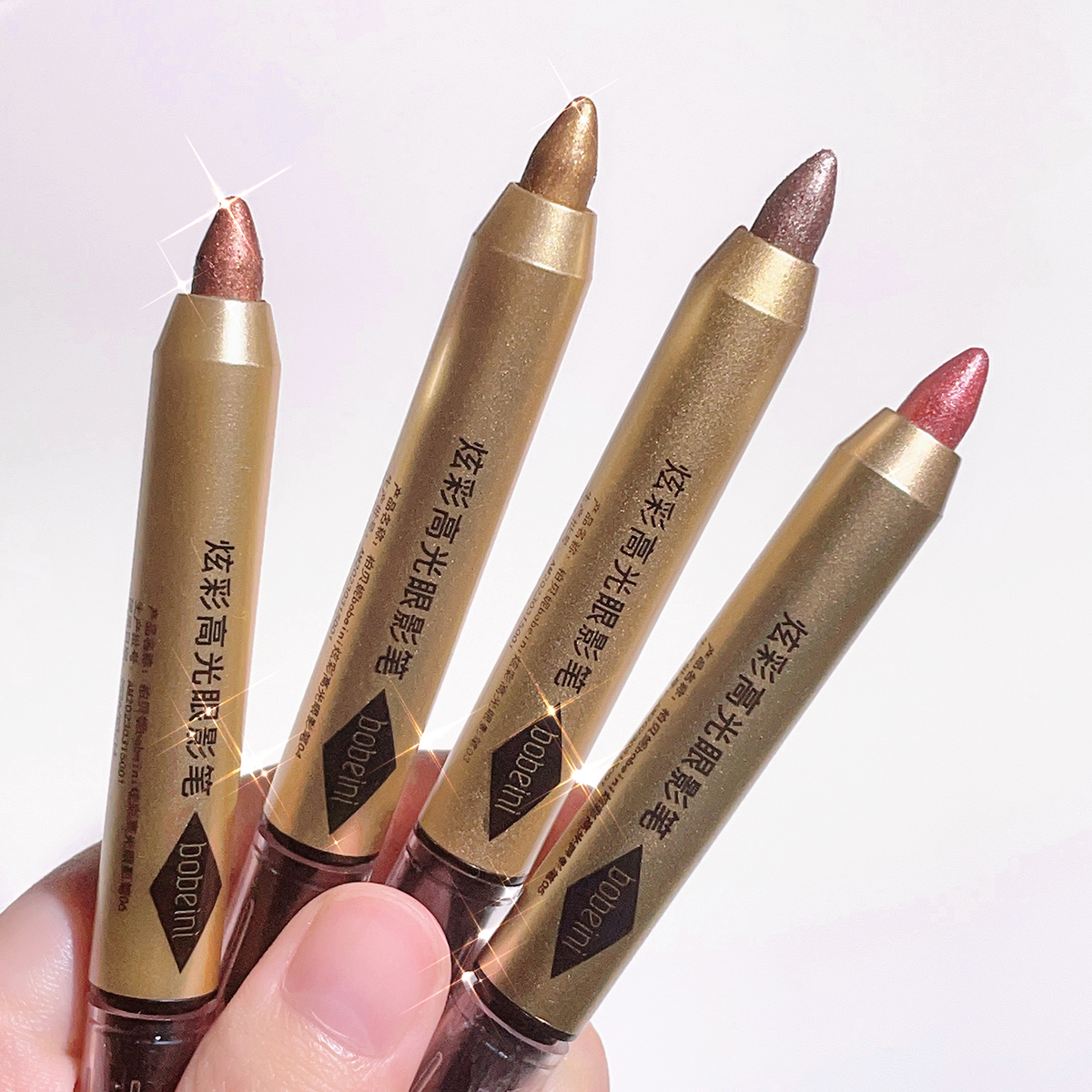 Bobeini 2 Em 1 Glitter Eyeshadow Lápis De Sombra De Ponta Dupla Para ...