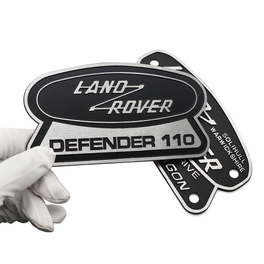 Land Rover 3D Modificação De Metal Emblema Do Carro Porta-Malas ...