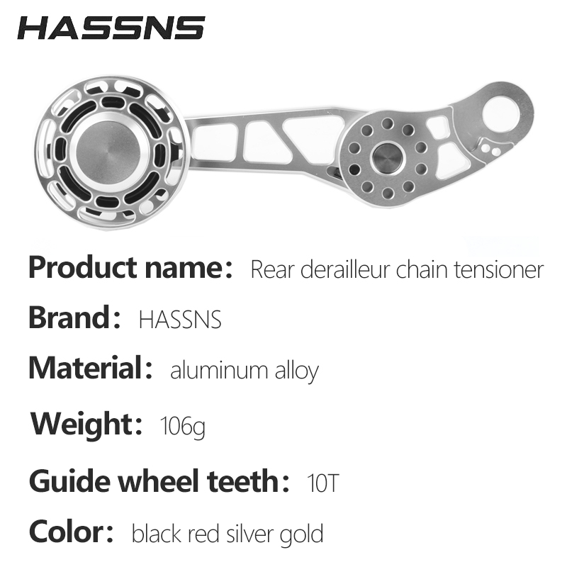 HASSNS Tensor De Corrente De Bicicleta De Salto De Sujeira BMX Polia ...