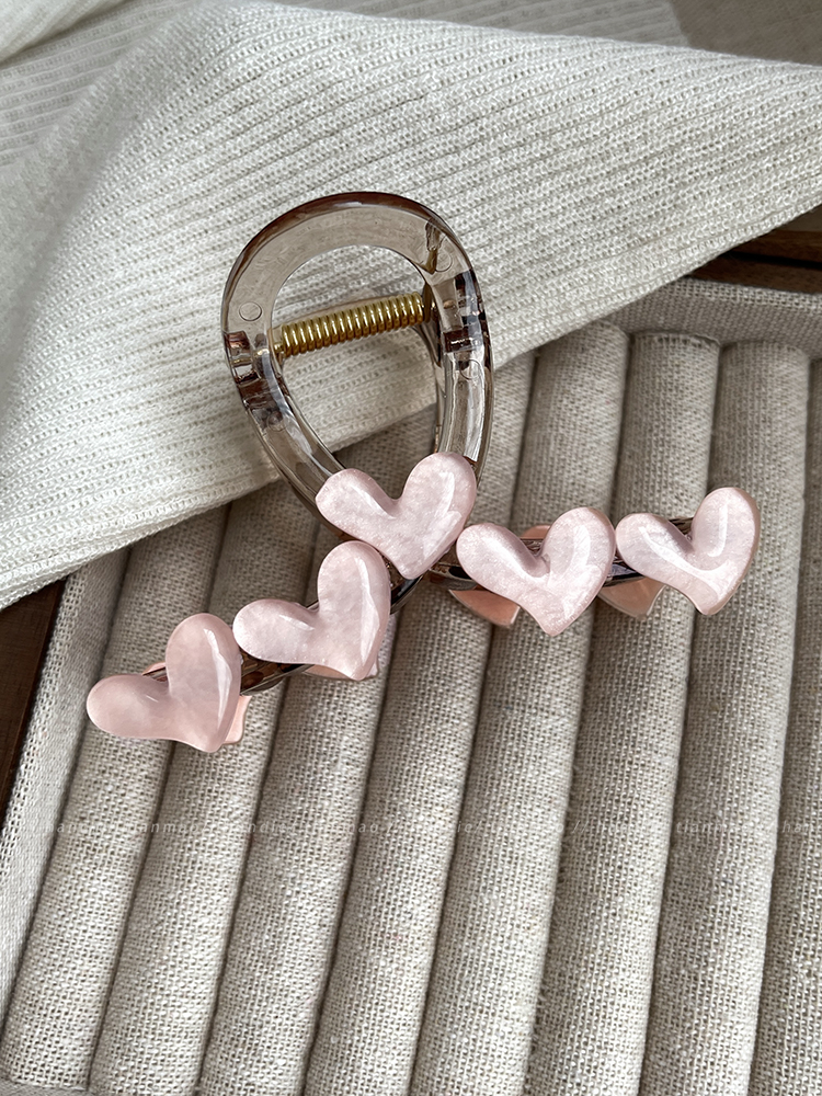 Clips de Coração Chic | Elegante Clipper Tubarão para Estilo Diário ...