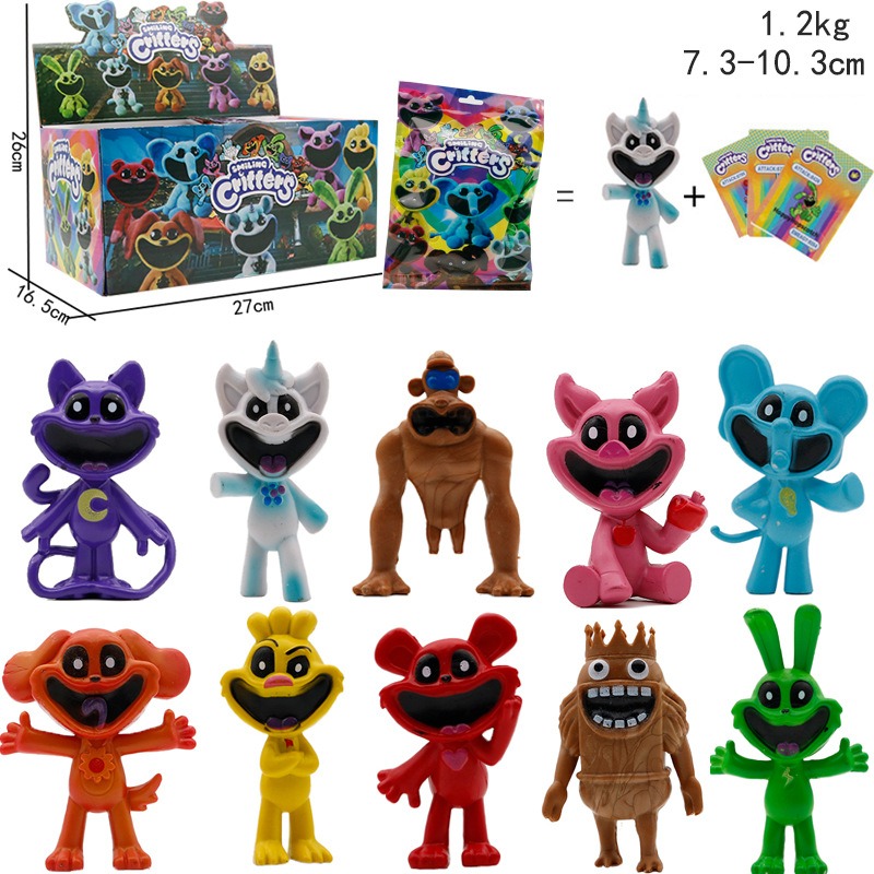 Catnap Poppy Playtime 3 Criaturas Sorridentes Action Figure Modelo ...