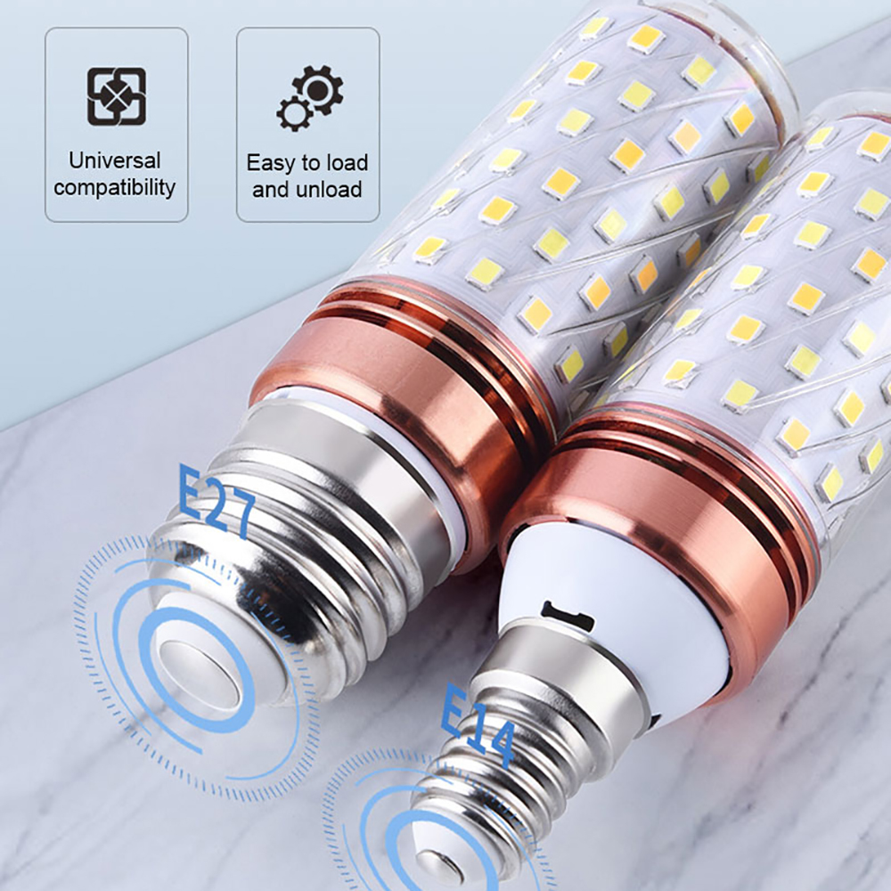 Lâmpada De Milho LED SMD 2835 Lustre Vela Luz Corrente Fraca Para ...