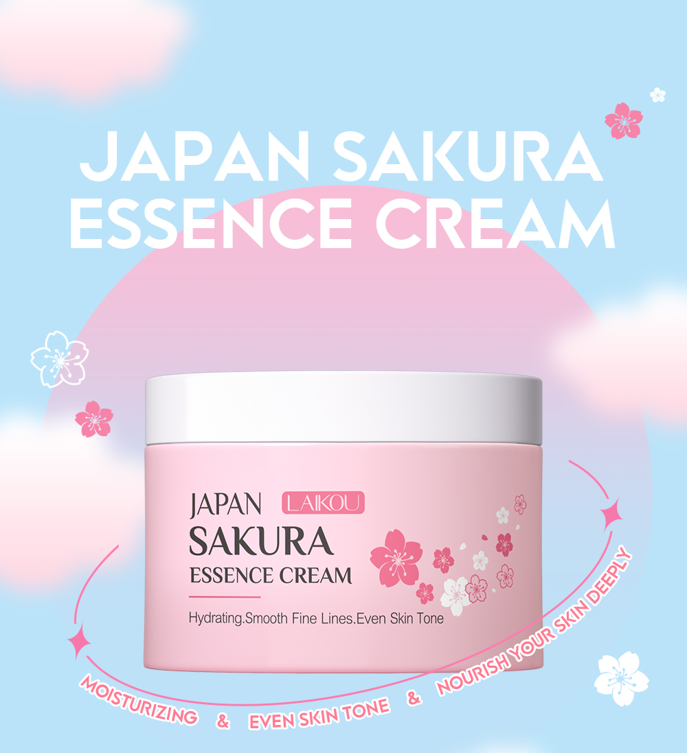 LAIKOU Sakura Soro De Rejuvenescimento Protetor Solar Remover Creme ...