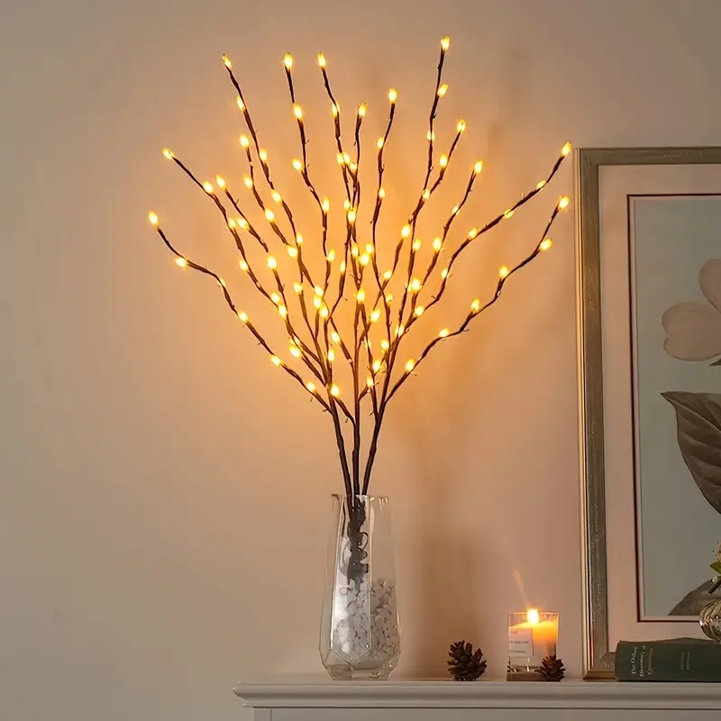 20 Luzes LED Ramo-Decoração Perfeita para Casamentos, Aniversários e ...