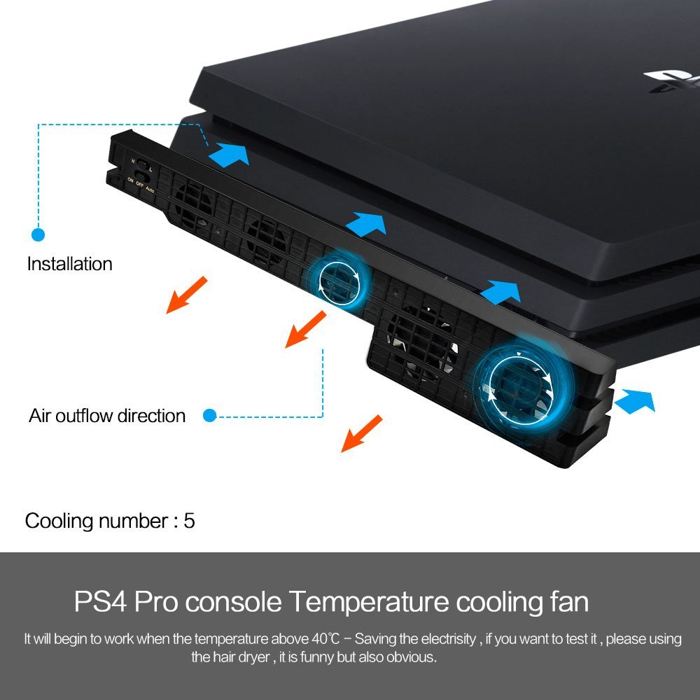 Suporte Base Durável com Ventilador de Resfriamento e Suporte para ...