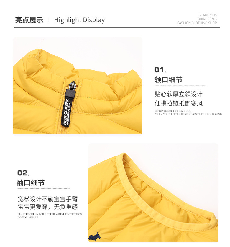 Meninos E Meninas De 3-12 Anos De Idade Pato Branco Com Zíper Para ...