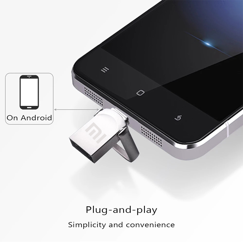 Xiaomi TYPE-C/USB Driver Dois-Em-Um Caneta 8GB 16GB 32GB 64GB 128GB ...