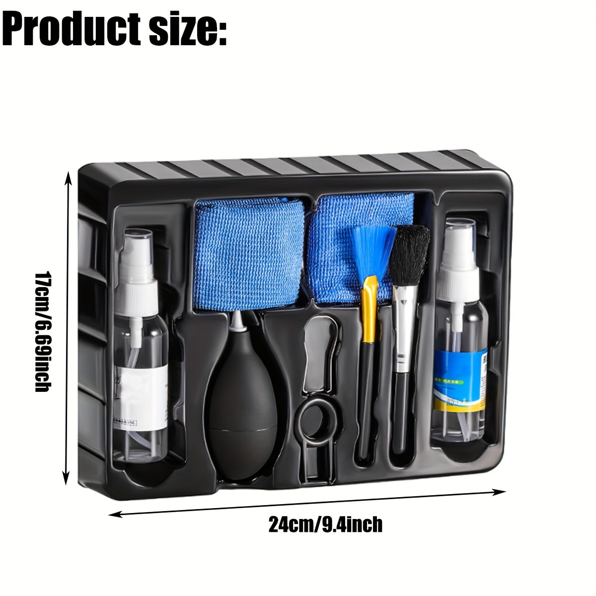 Kit De Limpeza De Laptop 9pcs Limpador De Tela De Teclado Com Soprador ...