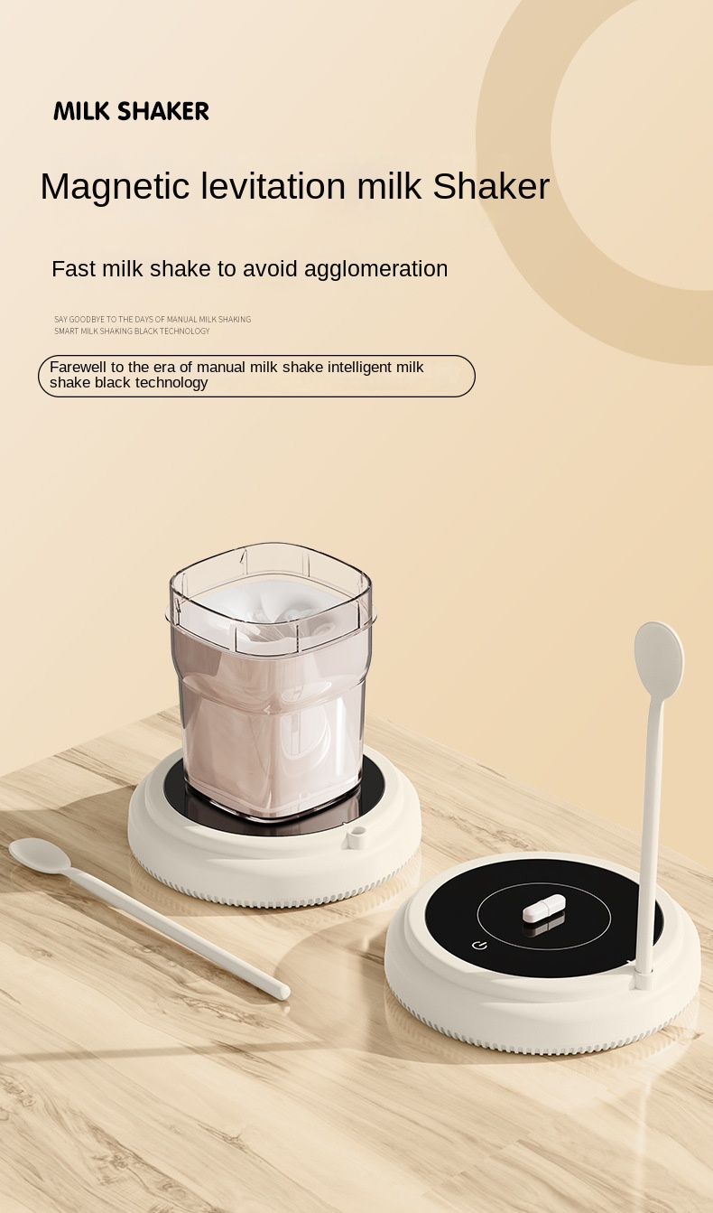 Carregamento USB Agitador de Leite Maglev Xícara de Café Elétrico Tinto ...