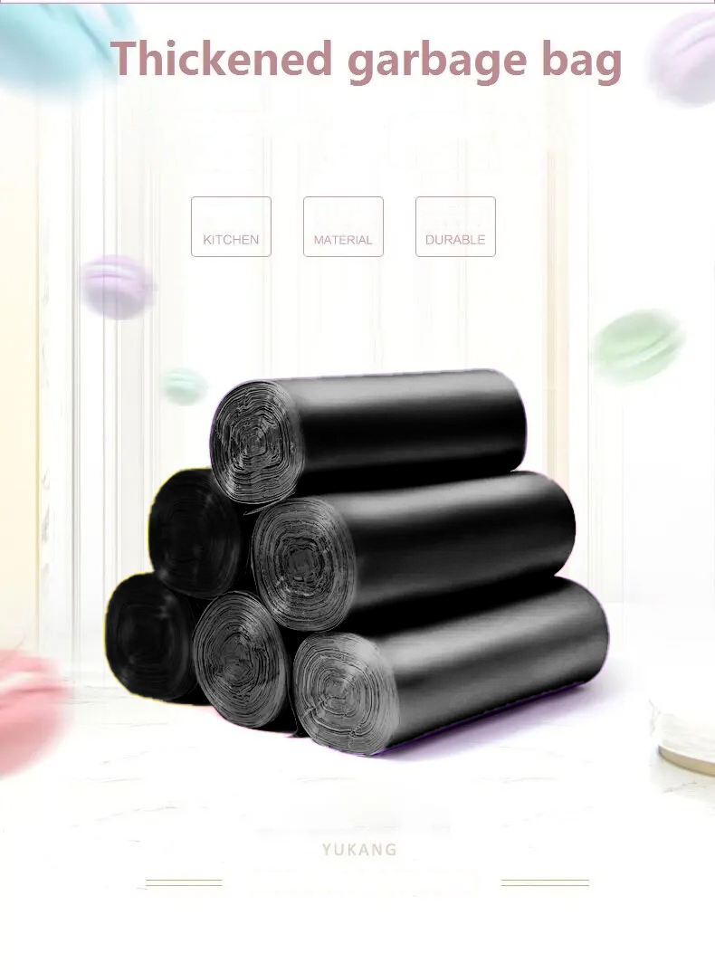 Novo pacote com 30 sacos de garbage 45x50cm para casa, sacos de lixo pequenos e espessos para o ...