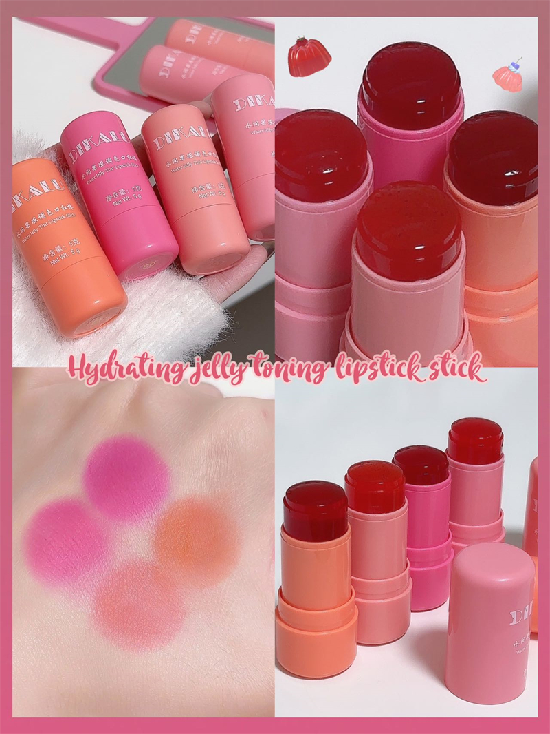 Jelly Blush Stick Rouge Cream Shimmer Brilhante Blush Lama Lama ...