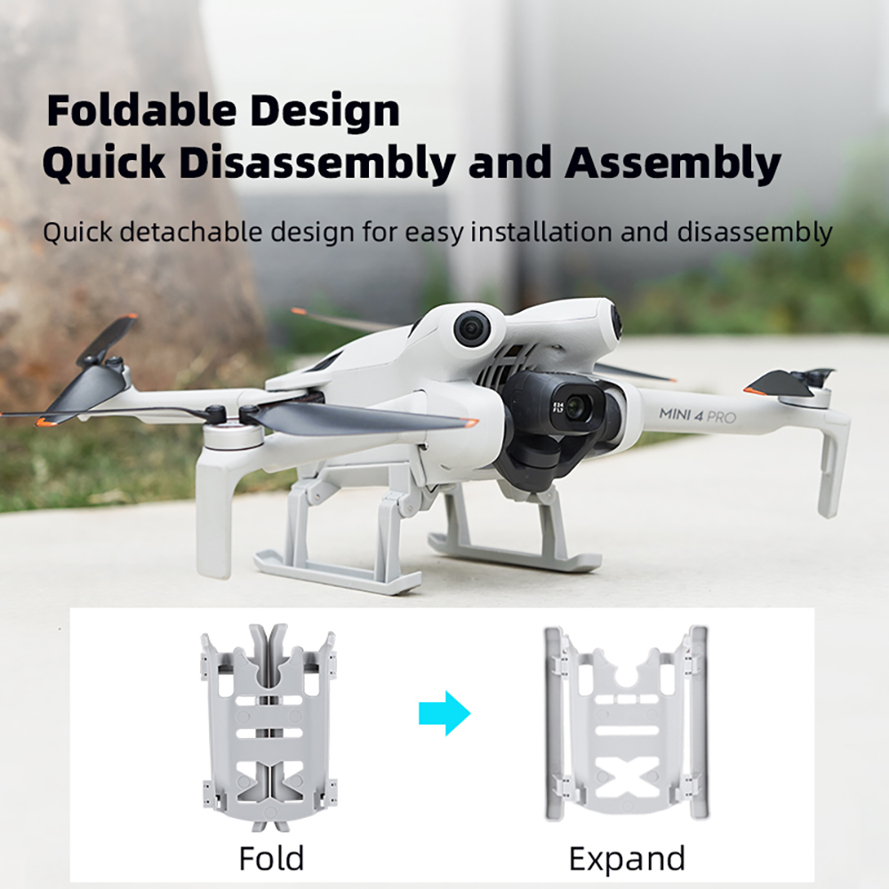 Para DJI MINI 4 PRO Booster Strap Sled Trem De Pouso De Trenó ...