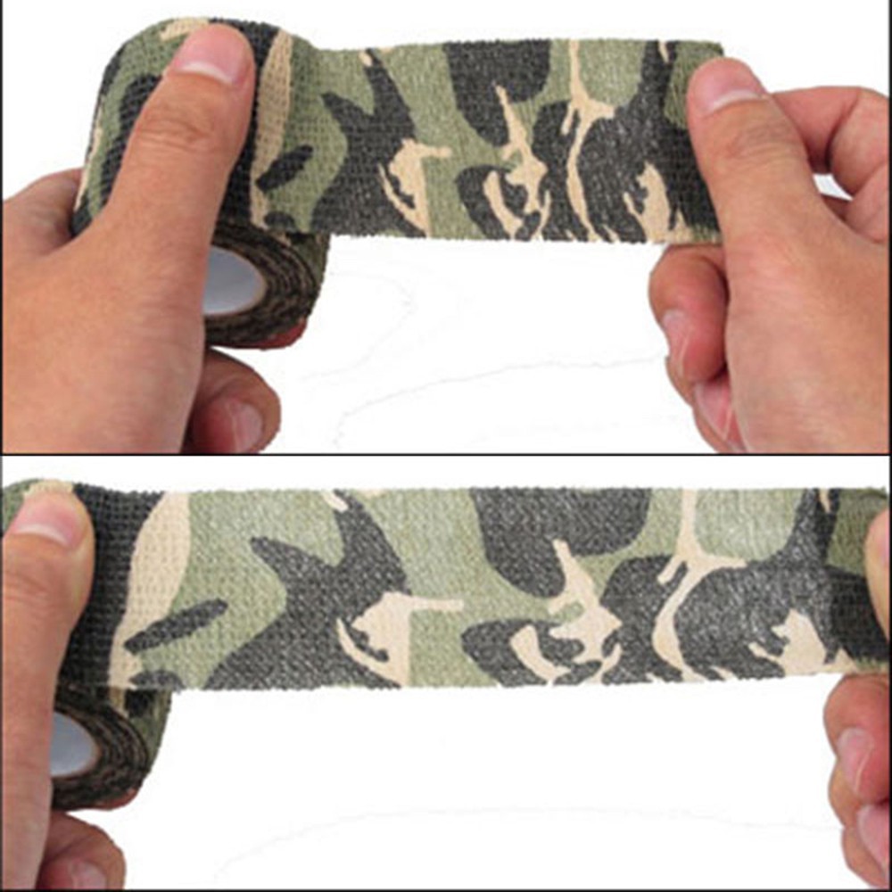 5CM * 4.5M Camo Gun Caça À Prova D'água Camping Camuflagem Stealth Duct ...