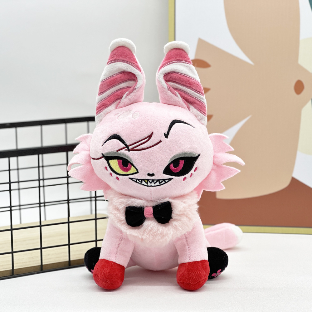 Hazbin Hotel Pelúcia, Husk Meow Bonecas Recheadas Suaves Brinquedos De ...
