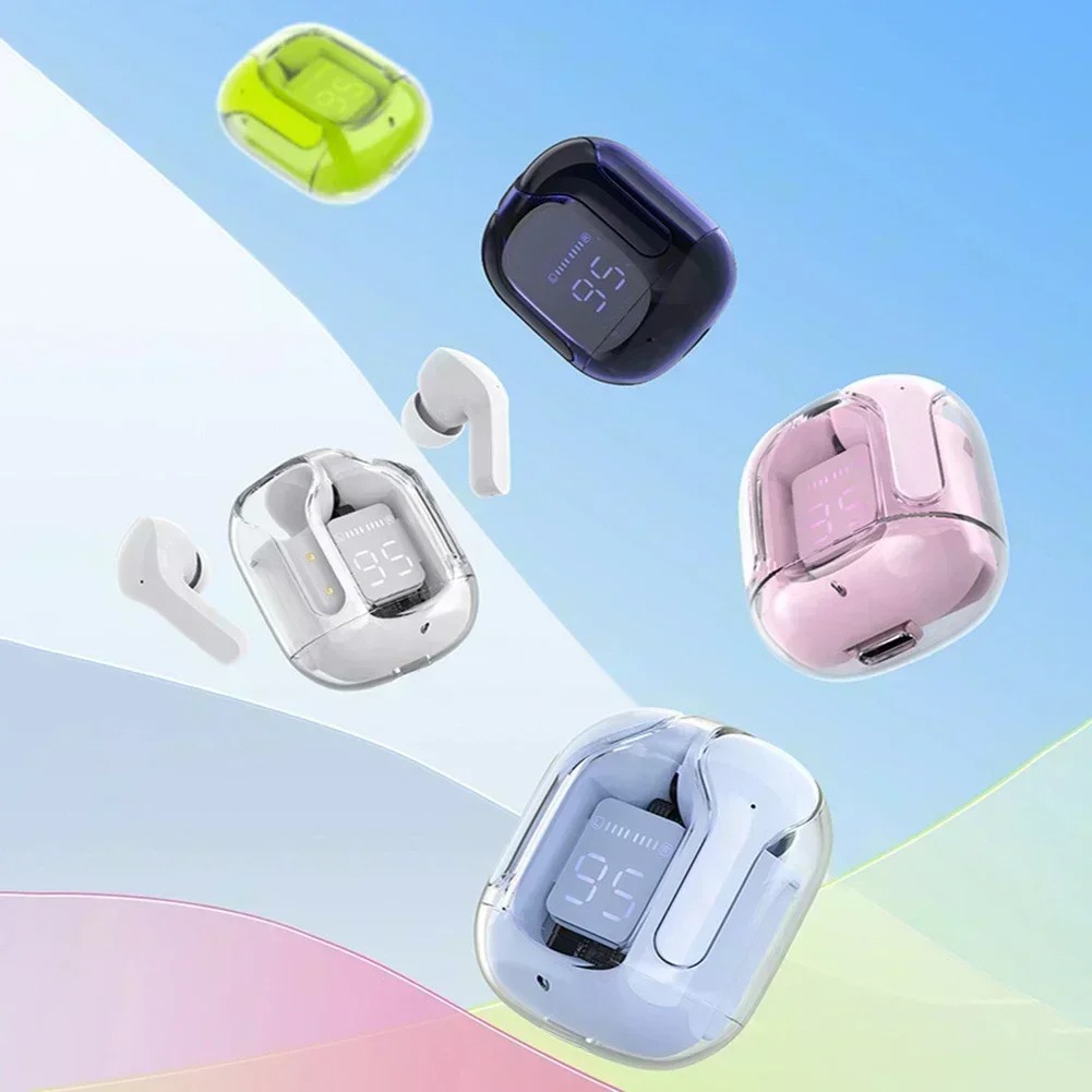 T2 Mini Fones De Ouvido Sem Fio LED Power Display Digital TWS Fone Som ...