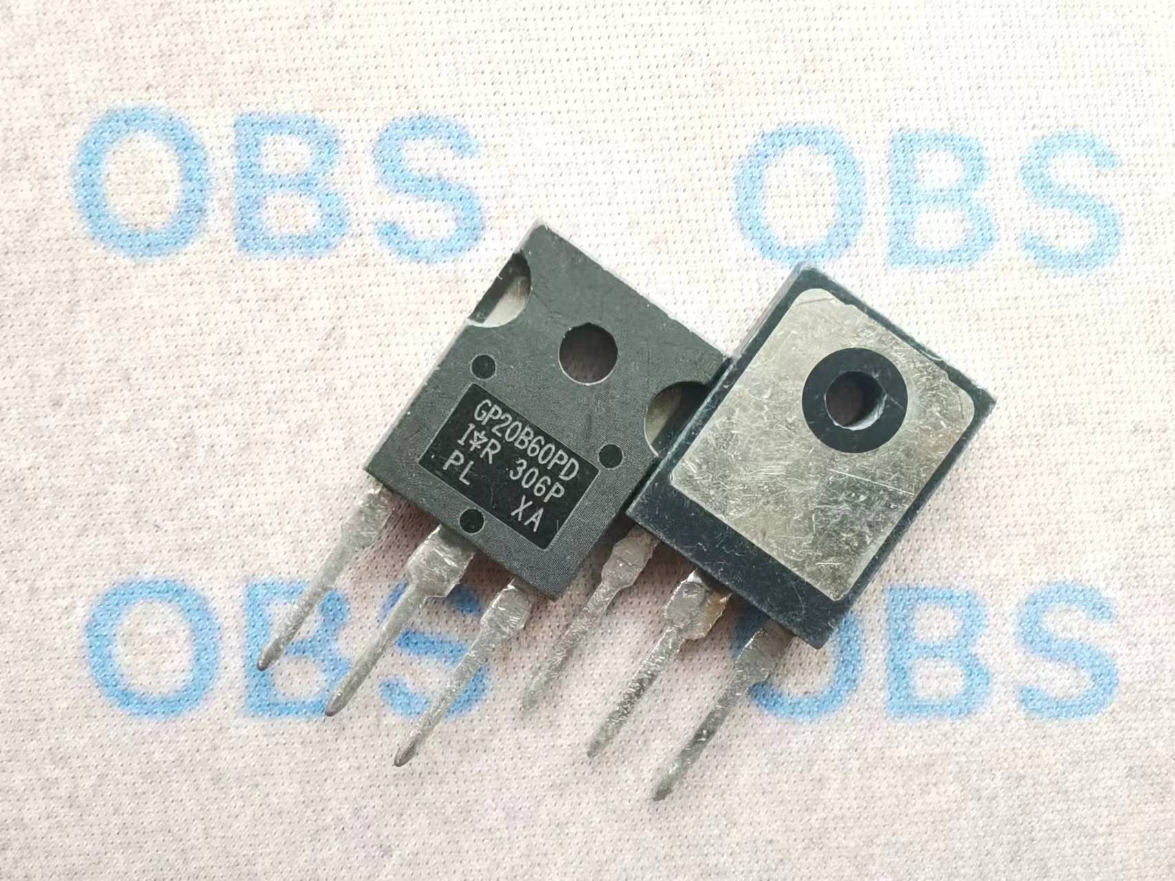 ((5pcs) Gp20b60pd Marca Nova Original IRGP20B60PD TO-247 Tubo IGBT 600V 20A | Shopee Brasil