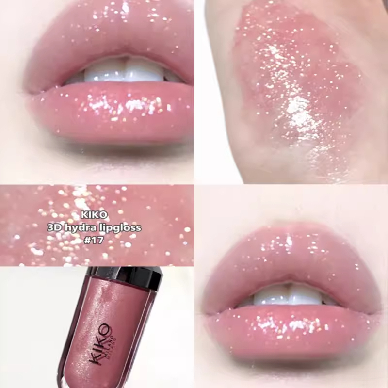 Kiko MILANO 3D Lip Glaze Water Gloss Batom De Mel Vidro Espelho Lábio ...