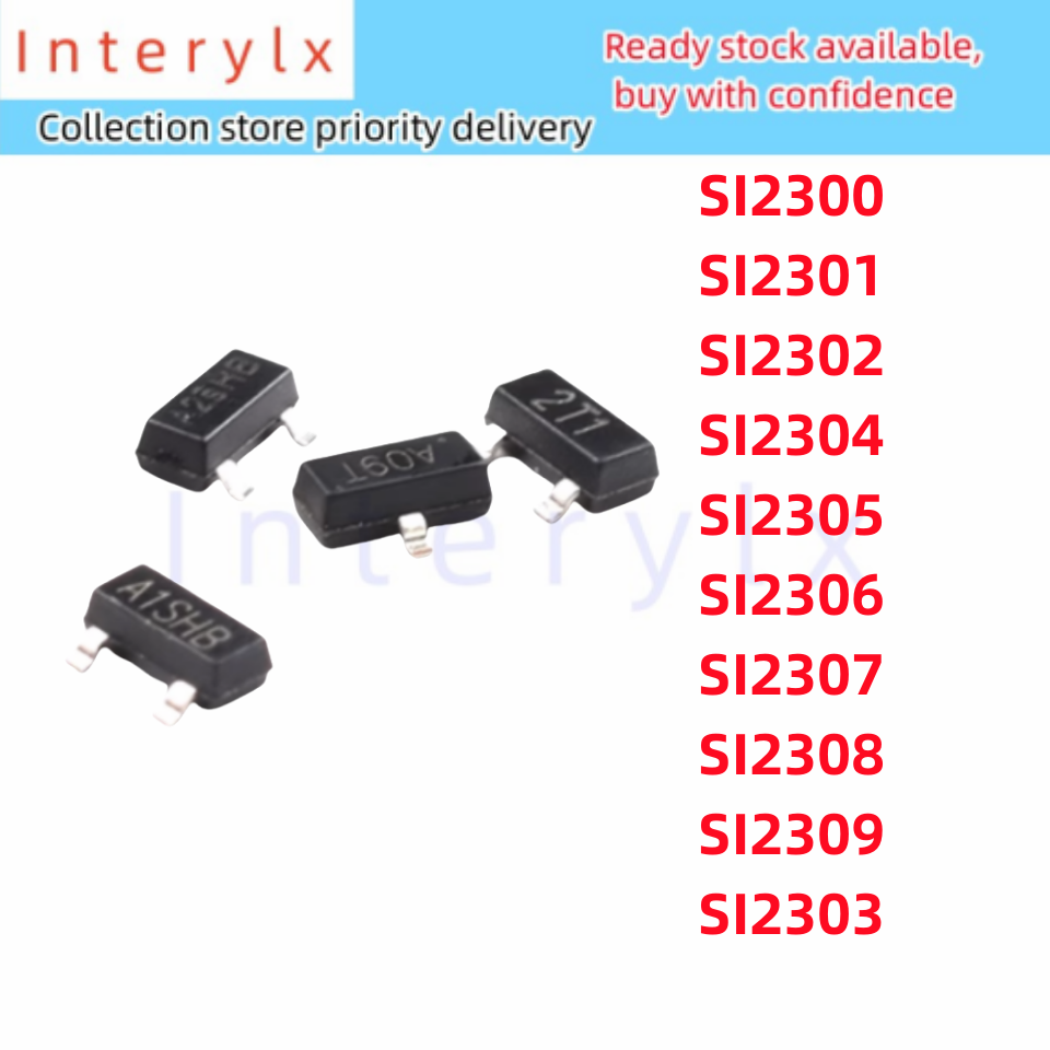 10 Pçs/Lote SI2300 2300 SI2301 A1SHB SI2302 A2SHB SI2304 SI2305 SI2306 ...