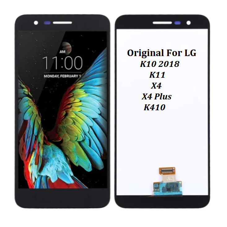 Para LG K10 2018 K11 K30 LCD Com Moldura Display Digitador Da Tela De ...