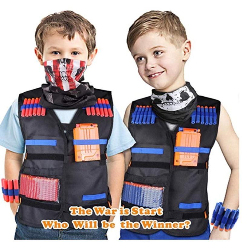 Tactical Vest Kit For Nerf N-Strike Elite Series Camouflage Vest Safety ...
