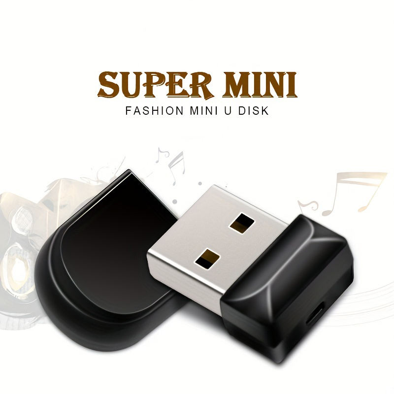 Super Mini Metal USB Flash Drive 64GB 32GB 16GB 8GB 4GB Memória Vara ...