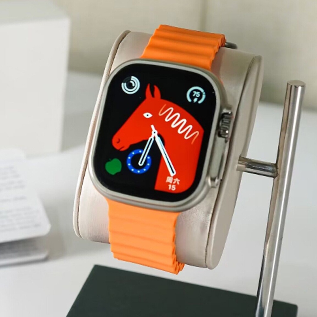 S100 Ultra 2 S9 Novo Smartwatch Relógio Inteligente 7 Em 1 Alças 49mm ...