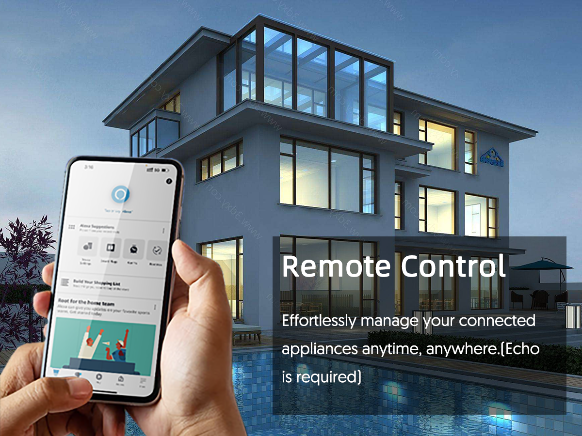 YNF Smart Plug com Alexa, Controle Remoto e Temporizador, Instalação ...