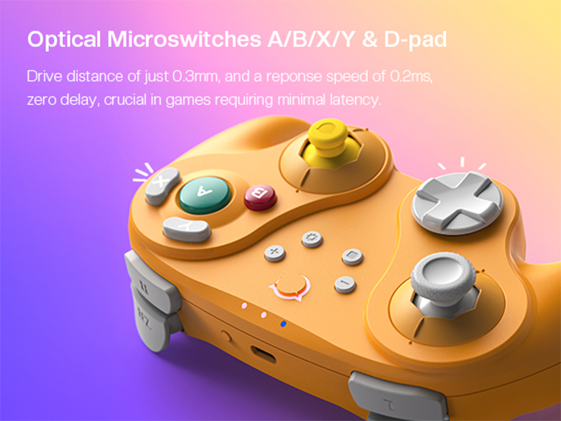 [BEST SELLER] NYXI Guerreiro Controlador De Jogos Bluetooth Orange ...