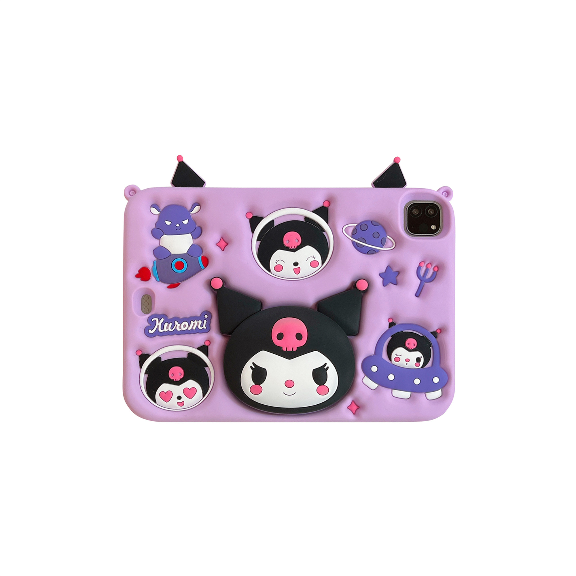 Capa Fofa Com Padrão Kuromi Compatível Samsung Tab A7 Lite 8.7 ...