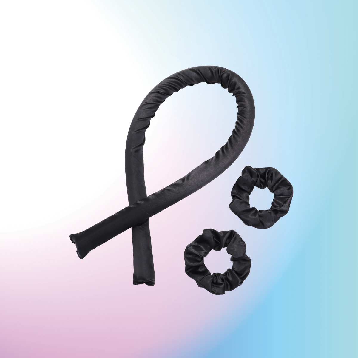 Kit de Modelagem de Cachos e Ondas com Varas de Encaracolar Sem Calor 3 ...