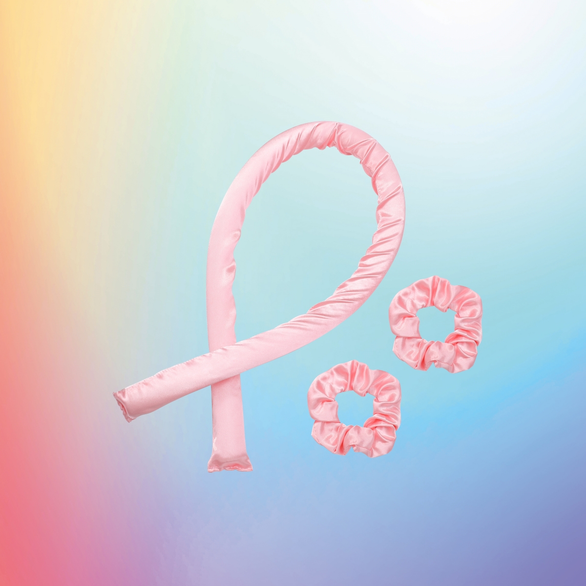 Kit de Modelagem de Cachos e Ondas com Varas de Encaracolar Sem Calor 3 ...