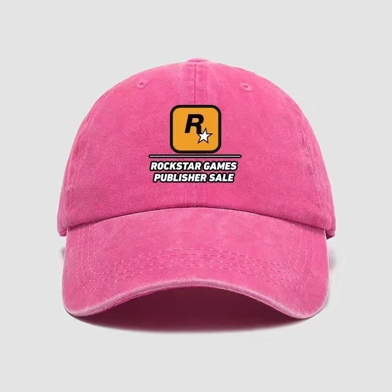 WEZFY 84SD Rockstar Games GTA5R Star Logotipo Chapéu de Basebol Chapéu ...